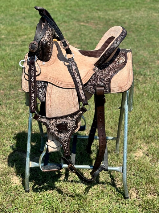 THE AJ ALL LEATHER SADDLE | LIGHTWEIGHT – Josh Andrews Saddles